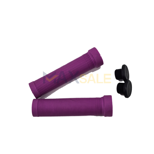 Силиконови дръжки за тротинетка лилави, сет 2 броя - Цена | MaxSale